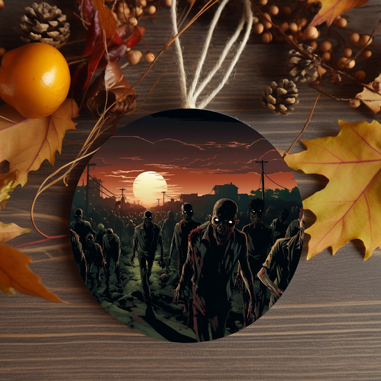 Undead Zombie Horde Halloween Ornament for Mini Tree Decoration ...